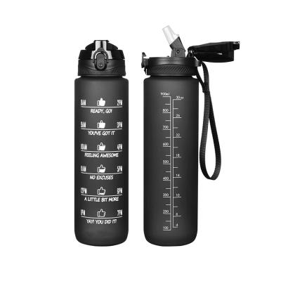 China Plástico libre hermético de los deportes al aire libre de la botella de agua de la aptitud de BPA en venta