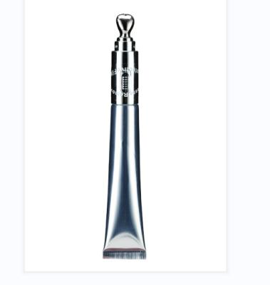 China Customized Lotion Squeeze Tube Hand Cream Packaging Cosmetic Plastic Soft Tube with Massage Applicator Zinc Alloy for sale
