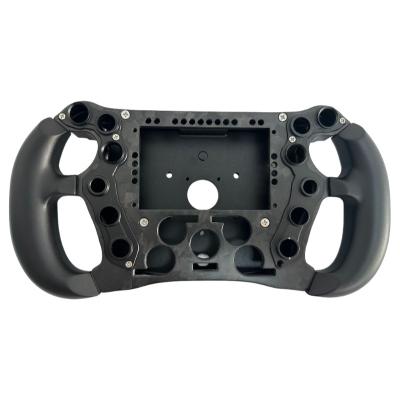 China Lightweight Carbon Fiber Parts Aluminum Racing Steering Wheel Simulator Parts for sale