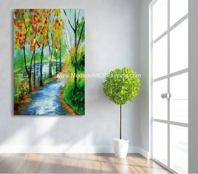 Chine Abrégé sur lumineux Art Oil Painting For Neo moderne - les espaces classiques paysage de style à vendre