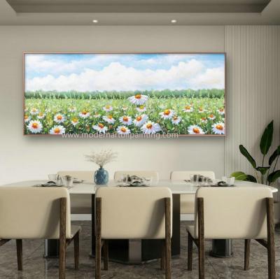 Chine Résumé Art Painting, art de fleur, couteau de palette Art Paintings, art de mur de salon, toile Art Painting pour la chambre à coucher à vendre