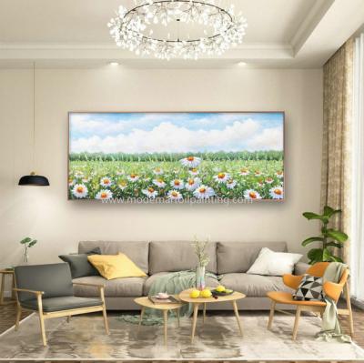Chine Résumé Art Painting, art de fleur, couteau de palette Art Paintings, art de mur de salon, toile Art Painting pour la chambre à coucher à vendre