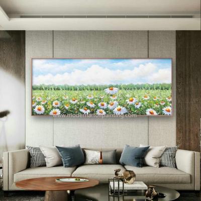 Chine Résumé Art Painting, art de fleur, couteau de palette Art Paintings, art de mur de salon, toile Art Painting pour la chambre à coucher à vendre