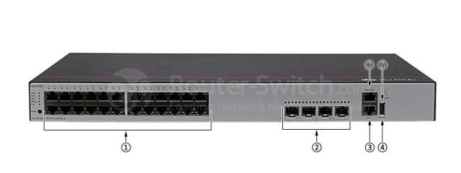 Huawei S5735-L24T4X-A Front Huawei S5735-L24T4X-A Front