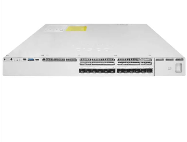C9300X-12Y-E Catalyst 9300 switch side view