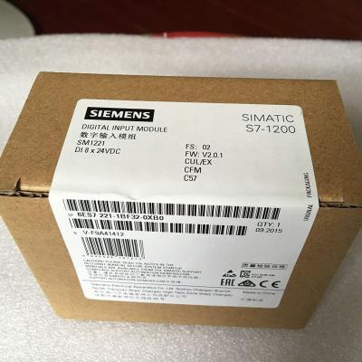 China Módulo entrado SM 1221 de 6ES7221-1BF32-0XB0 SIMATIC S7-1200 Digitaces 8 módulo del PLC de los DI 24 V DC en venta