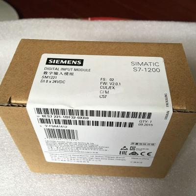 China Módulo entrado SM 1221 de 6ES7221-1BF32-0XB0 SIMATIC S7-1200 Digitaces 8 módulo del PLC de los DI 24 V DC en venta