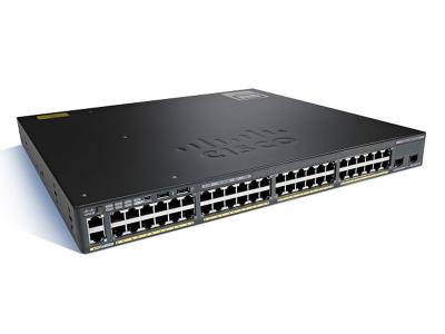 China Catalizador 2960-X 48 GigE del interruptor de la red de Ethernet de WS-C2960X-48TS-LL en venta