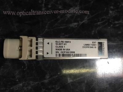 중국 광학적인 송수신기 단위 GLC-FE-100FX SFP 기가비트 이더네트 섬유 단일 모드 판매용