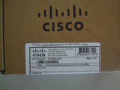 China Cisco-van de de Modemstem DSP van Routermodules PVDM3-64 de modules van de de Modulerouter Te koop