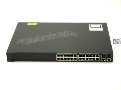 China Interruptor de la fibra óptica del catalizador de WS-C2960+24PC-L Cisco, interruptor de Ethernet con el puerto de la fibra en venta
