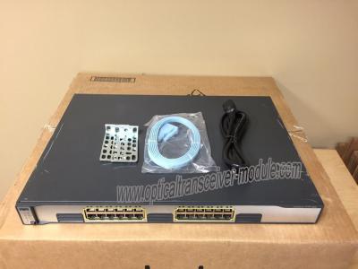Китай Переключатель сети локальных сетей CISCO WS-C3750X-24T-E продается