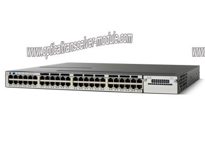 China Capacidad de conversión a escala profesional del puerto del interruptor de red de Cisco Enternet WS-C3750X-48P-E 48 PoE alta en venta