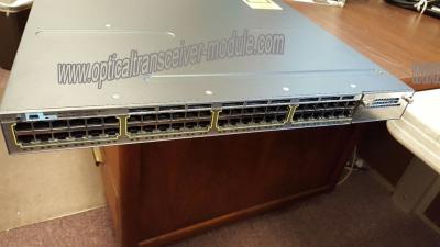 China Garantía de un año de la velocidad del interruptor de la red de Ethernet de CISCO WS-C3750X-48T-S en venta