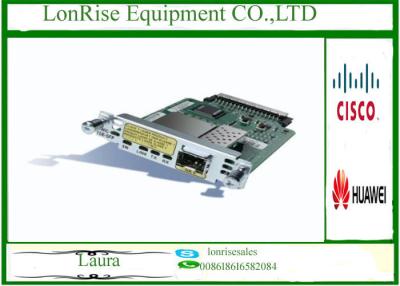 China Cisco HWIC-1GE-SFP-CU 1 Port Dual Cisco Network Modules SFP Or RJ45 CiscoCard for sale