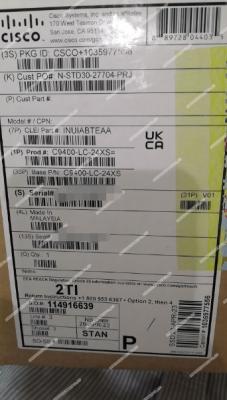 중국 사업, 고성능 네트워킹 솔루션을 위한 시스코 라인 카드 3.3 와트 스파 카드 판매용