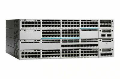 中国 C9300-24UB-A Cisco Catalyst C9300-24UB イーサネットスイッチ 3層サポートされた光ファイバー 販売のため
