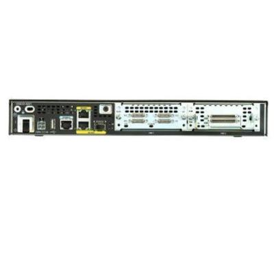 중국 ISR4221-SEC/K9 시스코 ISR 4221 라우터 2 WAN/LAN 포트 1 SFP 포트 멀티 코어 CPU 2 NIM 보안 펀드 판매용