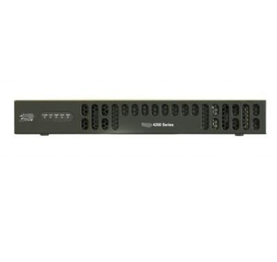 중국 ISR4221-SEC/K9 시스코 ISR 4221 라우터 2 WAN/LAN 포트 1 SFP 포트 멀티 코어 CPU 2 NIM 보안 펀드 판매용