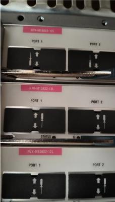 中国 シスコ N7K M102X2 12L Nexus 8-ポート 10 ギガビット イーサネット モジュール XL オプション 販売のため