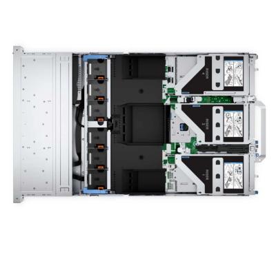 중국 데 ll 파워 에지 R760 랙 서버 메인스트림 2U 듀얼 인텔 엑소 16x 2.5" SAS/SATA 8x NVMe 다이렉트 판매용