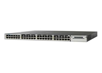 China Base del LAN del interruptor de Gigabit Ethernet del puerto del catalizador 3560X 48 del interruptor WS-C3560X-48T-L de Cisco en venta