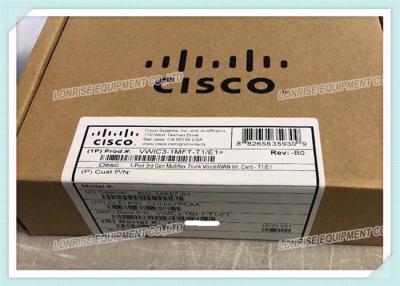 中国 VWIC3-1MFT-G703 1港G.703 マルチフレックスのトランクの声のCiscoの鉱泉カードWANインターフェース・カード 販売のため