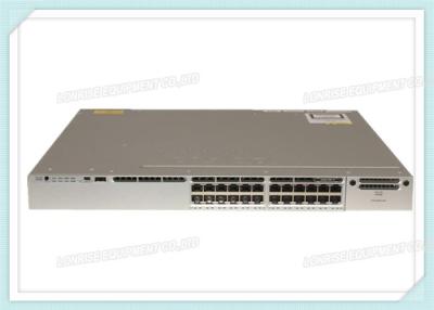 China IP 1 RU apilable manejado base de la capa 3 del interruptor del catalizador WS-C3850-24P-S de Cisco en venta