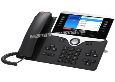 China Comunicación de voz de alta calidad con pantalla grande del teléfono CP-8851-K9 BYOD VGA Bluetooth del IP de Cisco en venta