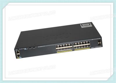 China LAN Lite de GigE 2 X 1G SFP del interruptor 24 de la red de Ethernet del interruptor WS-C2960X-24TS-LL de CISCO en venta