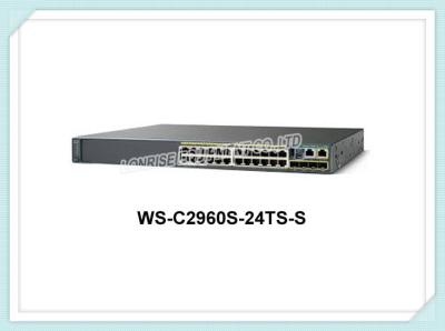 중국 Cisco 스위치 WS-C2960S-24TS-S 기가비트 스위치 촉매 2960s 24 Gige, 2개의 X SFP 랜 라이트 판매용