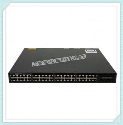China Servicios del IP completos portuarios del Uplink del interruptor WS-C3650-48FQ-E 48 PoE 4x10G de la red de Ethernet de Cisco en venta