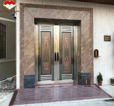 Κίνα Χρυσό γρανίτη της Καλιφόρνιας κομμένο σε μέγεθος για σκάλες και πλαισίωση πόρτας σε σύγχρονο εξωτερικό προς πώληση