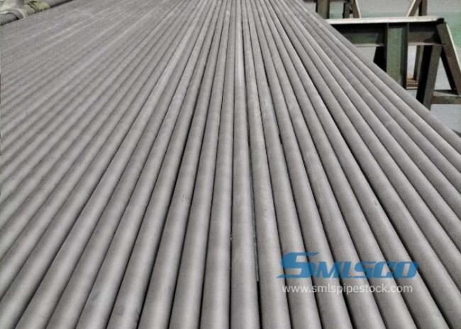 TP347 Stainless Steel Seamless Pipe close-up