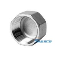 Quality ASTM A351 CF8M Stainless Steel Casting Hex Cap Class 150 Threaded BSPT for sale