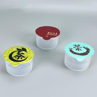 China One-time sealing easy-to-open film PP plastic cup small jar tea empty can flower tea old valley head same style dried fruit packaging cup for sale
