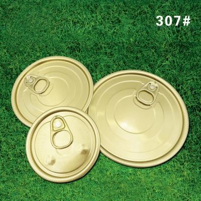 China Aluminum Easy-Open Lid 307 63mm The Ultimate Selection for Packaging Dry Goods and Semi-Fluid Foods for sale