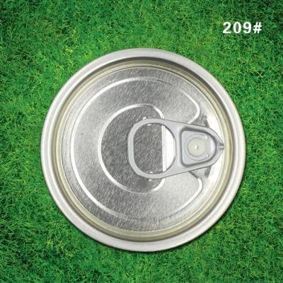 China Affordable Tinplate Can Lids with Aluminum Paste Coating for Versatile for sale