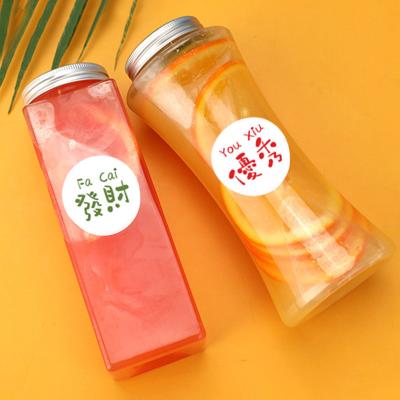 China Eco-Friendly PET Plastic Cup for Milk Tea Shop Capacity Under 100mL No Logo Printing Suitable for Milk Tea Beverages Juice for sale
