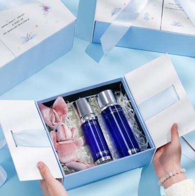 Cina Vibrazione d'imballaggio della finestra aperta di metà di forma di rettangolo dei contenitori di Stablized di regalo UV del cartone in vendita