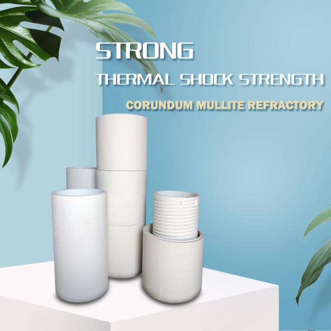 CORUNDUM-MULLITE-REFRACTORY