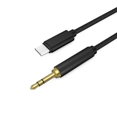Κίνα Τύπος Γ Jack 3.5mm ακουστικό καλώδιο 1m ακουστικών AUX καλωδίων USB Γ μήκος προς πώληση