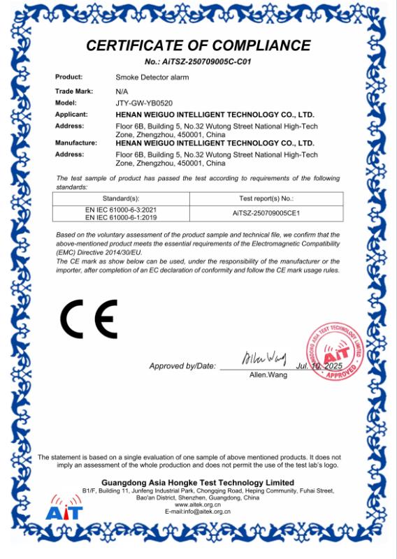 - Henan Weiguo Intelligent Technology Co., Ltd.