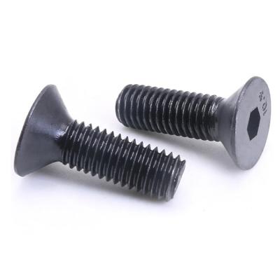 China Good Quality M4 M5 M6 M8 M10 M12 Allen Key Hex Head Cap Screw Countersunk Socket Bolt Din 7991 for sale