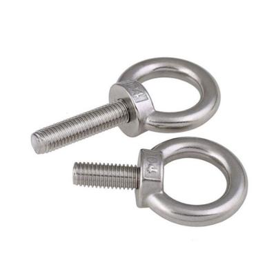 China Stainless Steel Eye Bolt and Nuts Carbon Steel Lifting Eye Bolt M4-m64 Factory Outlet for sale