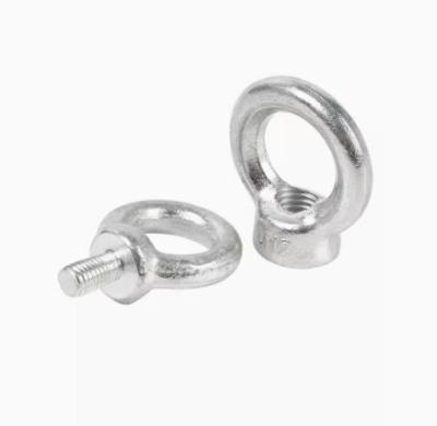China High Strength Customized Fasteners Lifting Bolt Ring Screw Hook Bolts Steel 50mm/40mm/25mm Custom Eye Bolts Din580 for sale