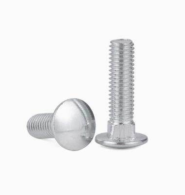 China Manufacturer's Direct Deal DIN 603 Carriage Bolts Grade 4.8 8.8 Half Round Head square Neck Bolts for sale