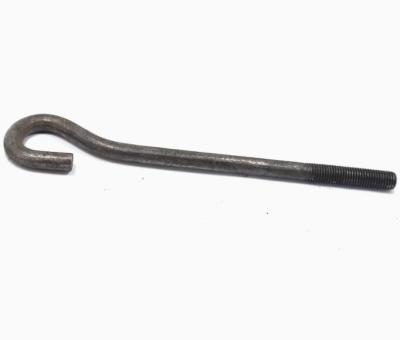 China Anchor Bolts DIN 529 Rod Type Galvanized Black High Strength Steel Structure Embedded Bolts for sale