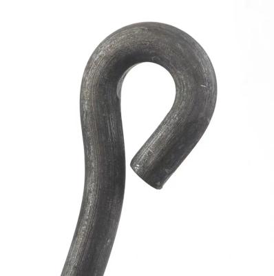 China 9-anchor Bolt M12 M14 M16 M24 M36 M42 M56 Galvanized Black Oxidation L-shaped Anchor Bolt for sale