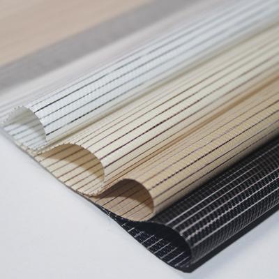 Cina Delicate Stripe Zebra Blind Fabric Texture Jacquard Design Simple And Stylish Window Curtain in vendita